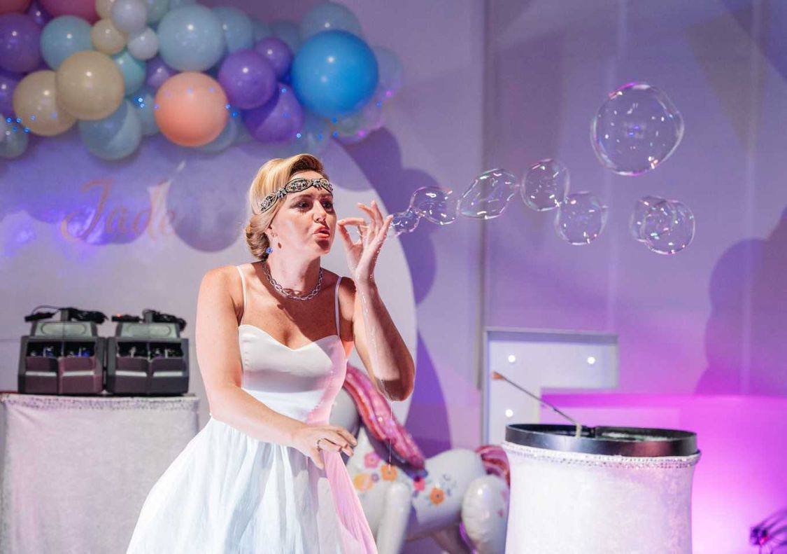 BIRTHDAY - Bubble Show - Kristar Bubbles Show | Bubble Show Miami | Magic Forest